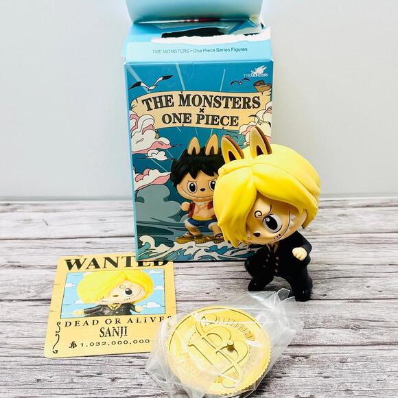 POP MART | Toys | Pop Mart Labubu The Monsters X One Piece Sanji Figure ...